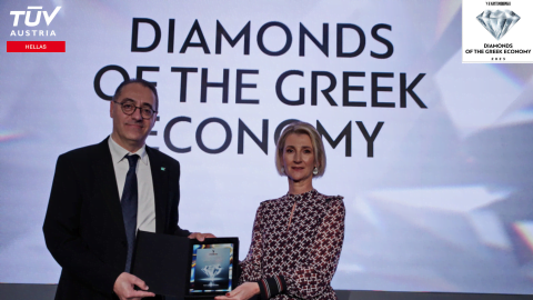 Διάκριση της TÜV AUSTRIA Hellas στα βραβεία "Diamonds of the Greek Economy 2023" - TÜV AUSTRIA ...